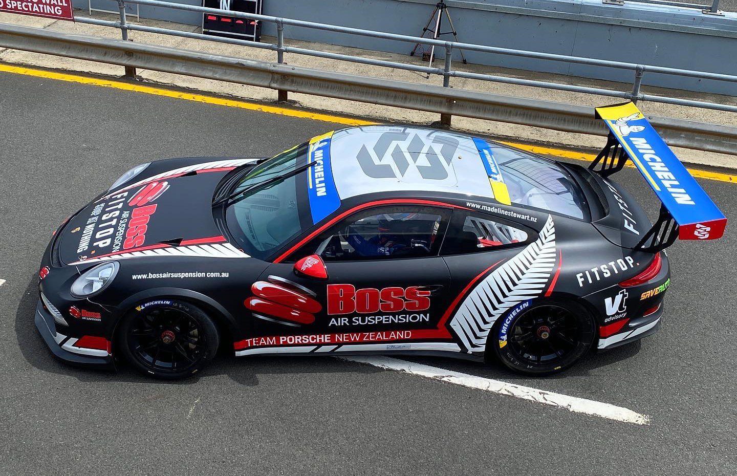 Madeline Stewart unveils Porsche Michelin Sprint Challenge livery ...