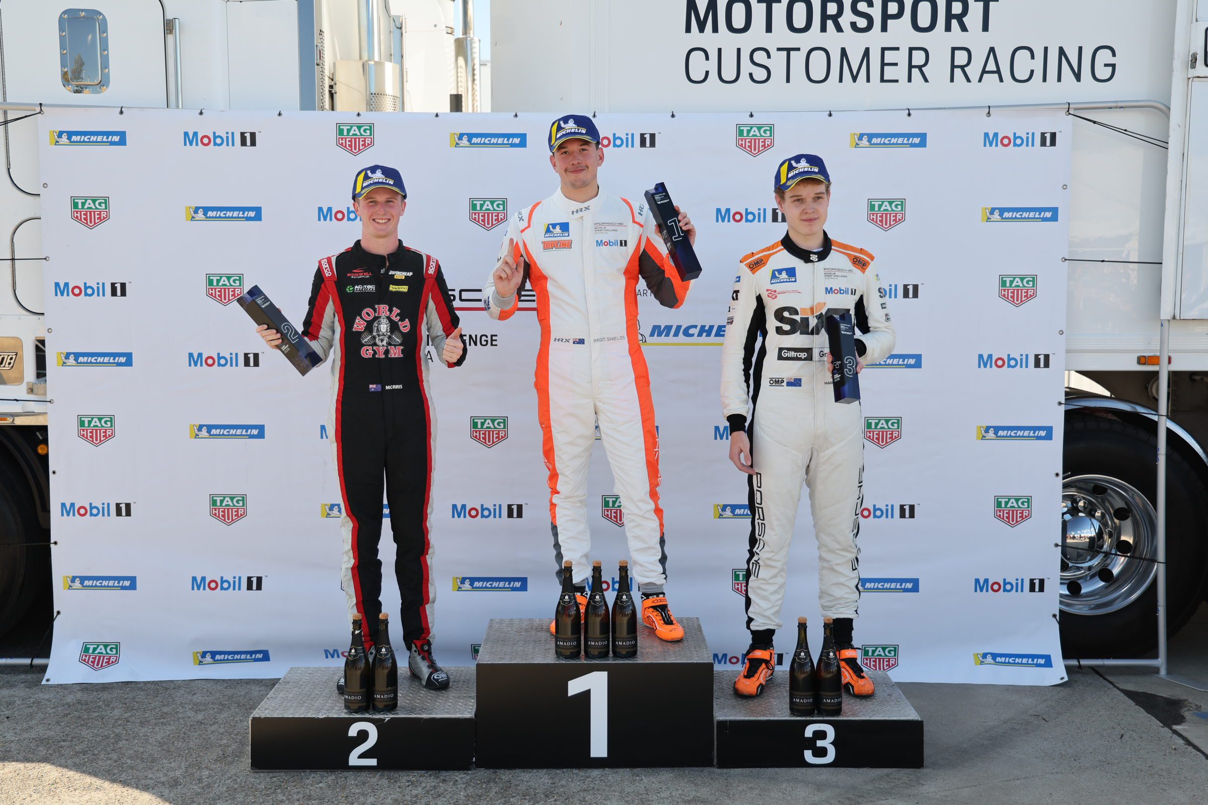 Shields claims maiden Porsche Sprint Challenge win - Porsche Michelin ...